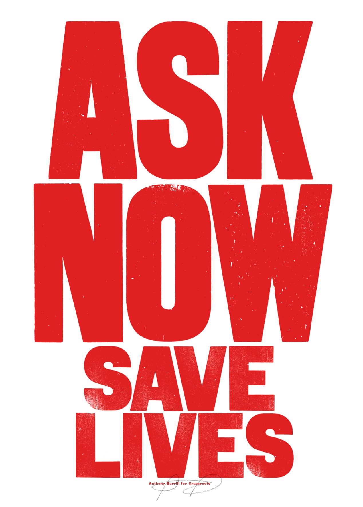 Graphic Artist Anthony Burrill talks about his work for Grassroots ...