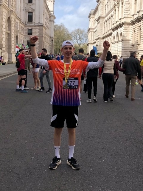 London Landmarks Half Marathon 2025 - Grassroots Suicide Prevention